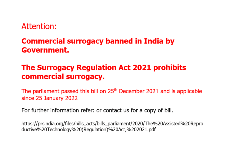 Legal Issues Related To Surrogacy In India- Updated Guide (2026)